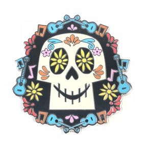 Disney | Jewelry | Coco Sugar Skull Day Of The Dead Pixar Disney Pin ...